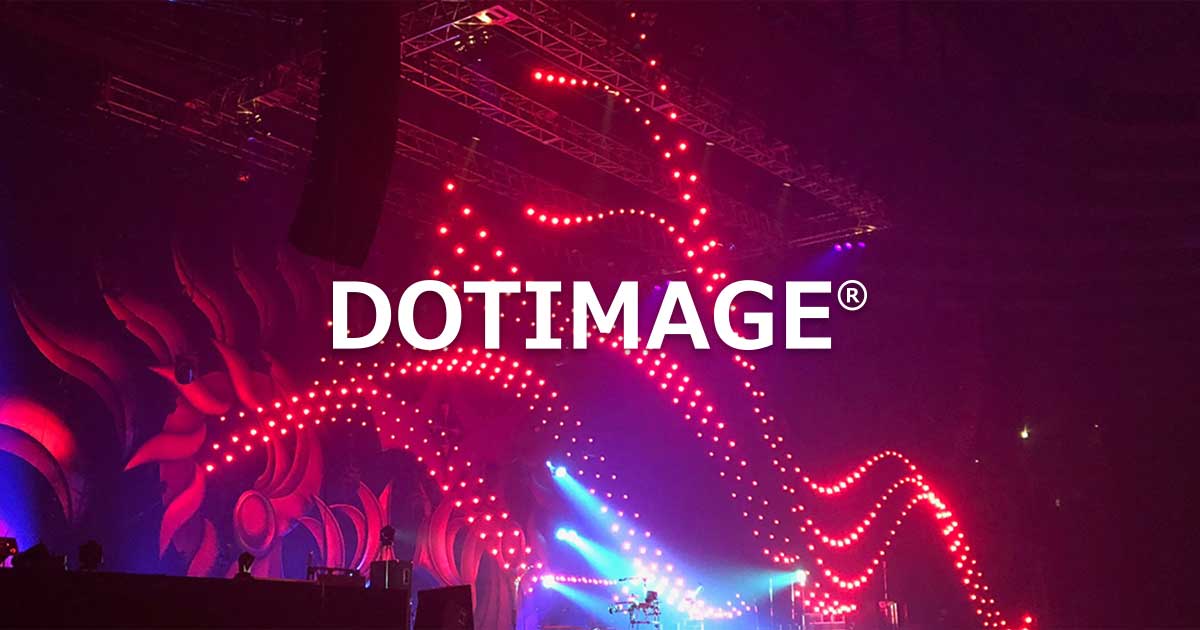 DOTIMAGE - Stageing filled with lively lights from the silent darkness